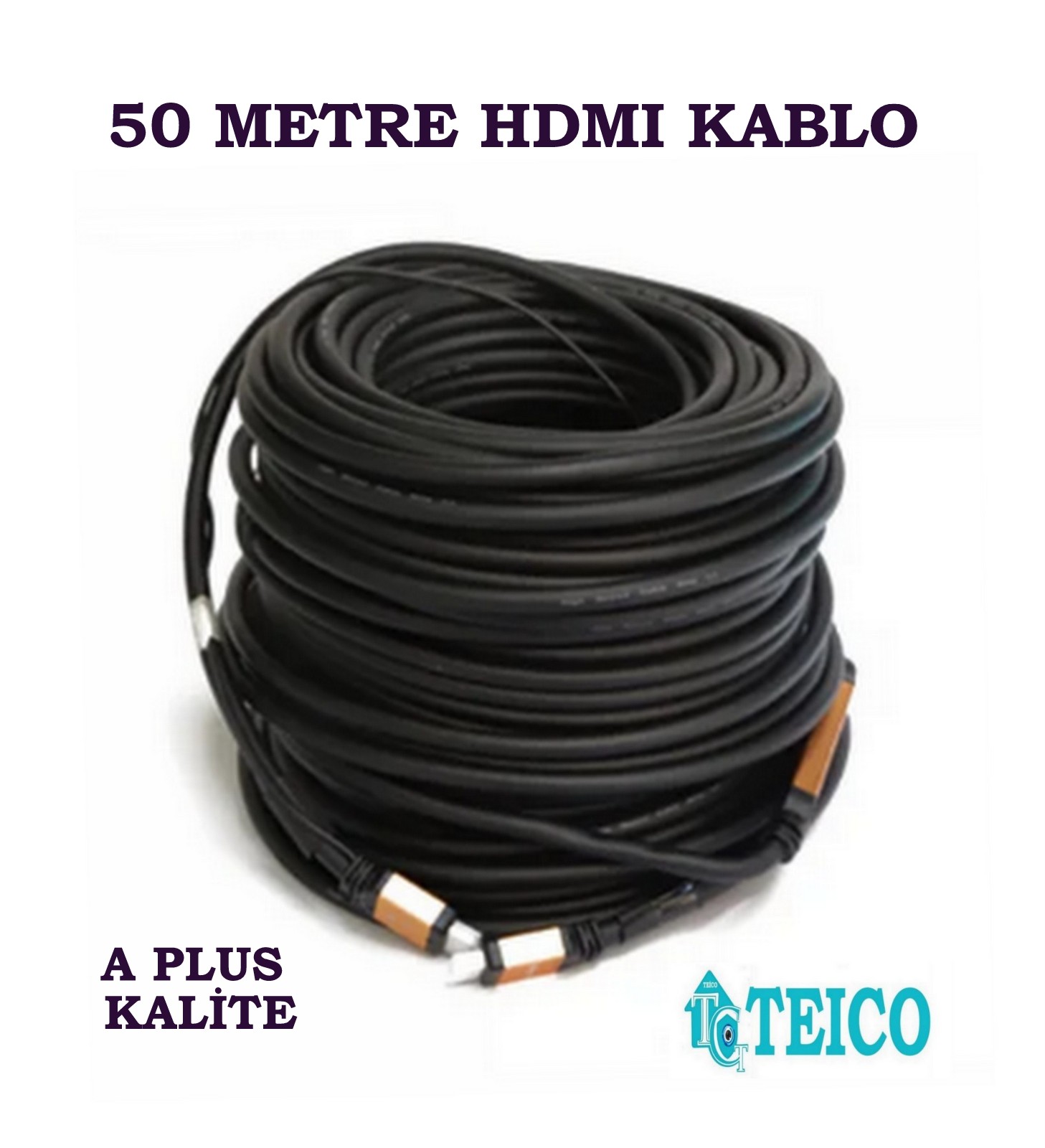 HDMI Kablo 50 Metre A+ Kalite Teico-5650